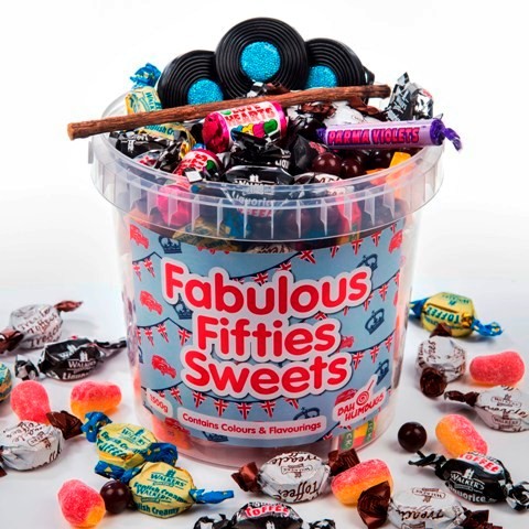 Fabulous 50s Sweets Bucket | Bah Humbugs