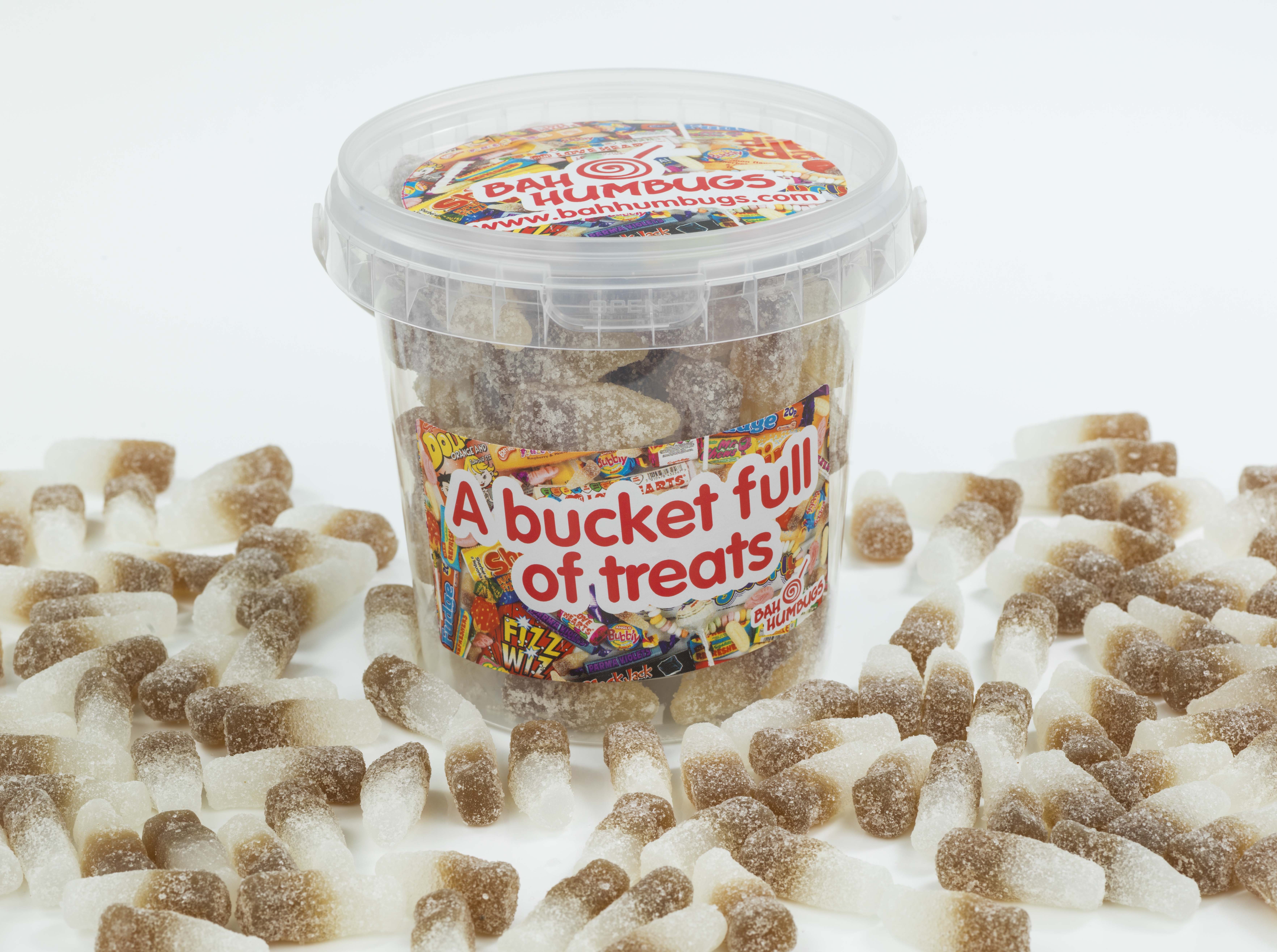 Fizzy Cola Bottles GIANT Sweet Bucket