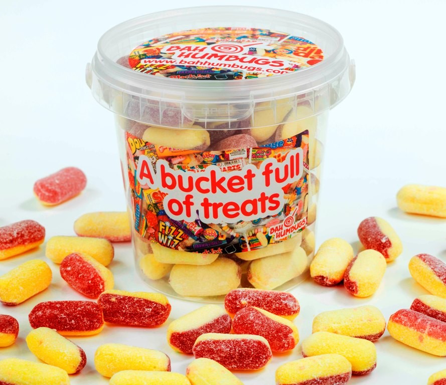 Rhubarb & Custards Sweet Bucket